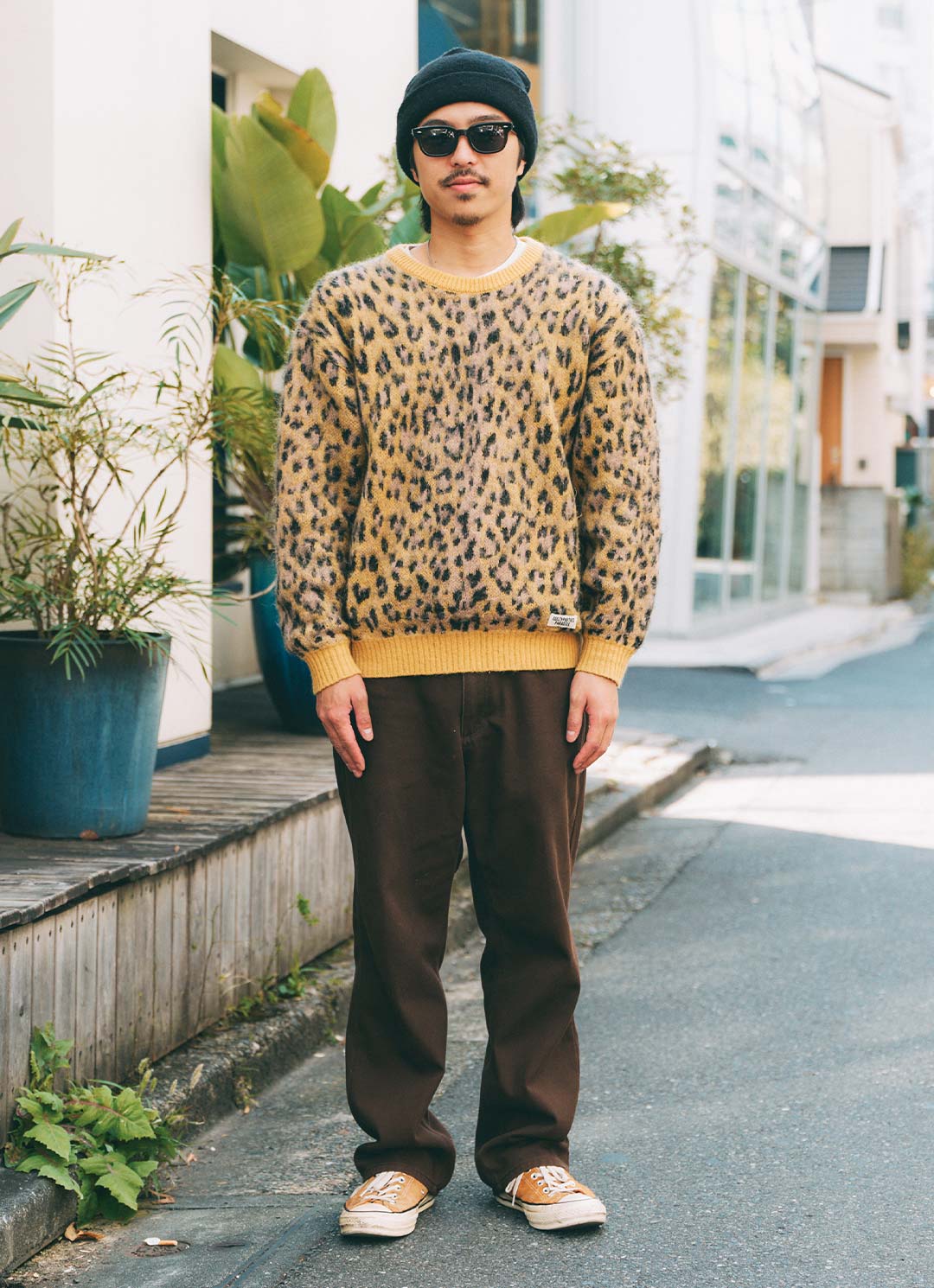 冬のサロペットリンクコーデ！ レオパード柄でスパイスチャージ | HugMug